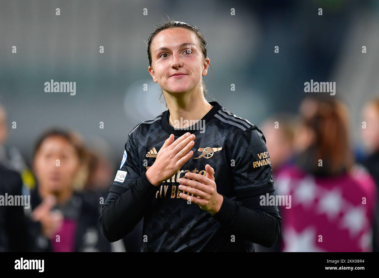 Turin, Italy. 24th Nov, 2022. Lotte Wubben Moy of Arsenal seen after ...