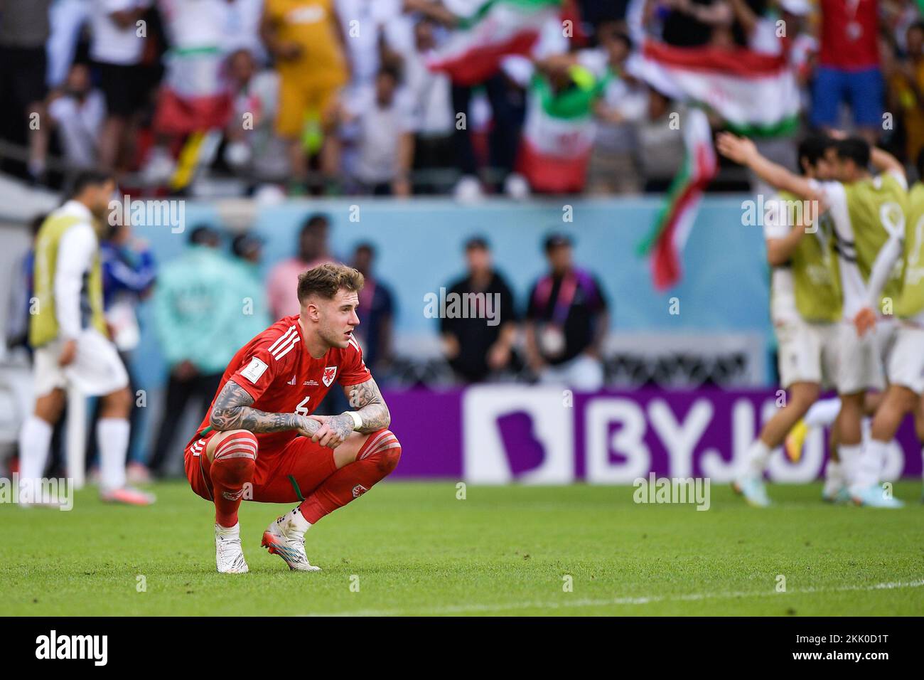Doha, Qatar. 25th Nov, 2022. DOHA, QATAR - NOVEMBER 25: Joe Rodon of ...