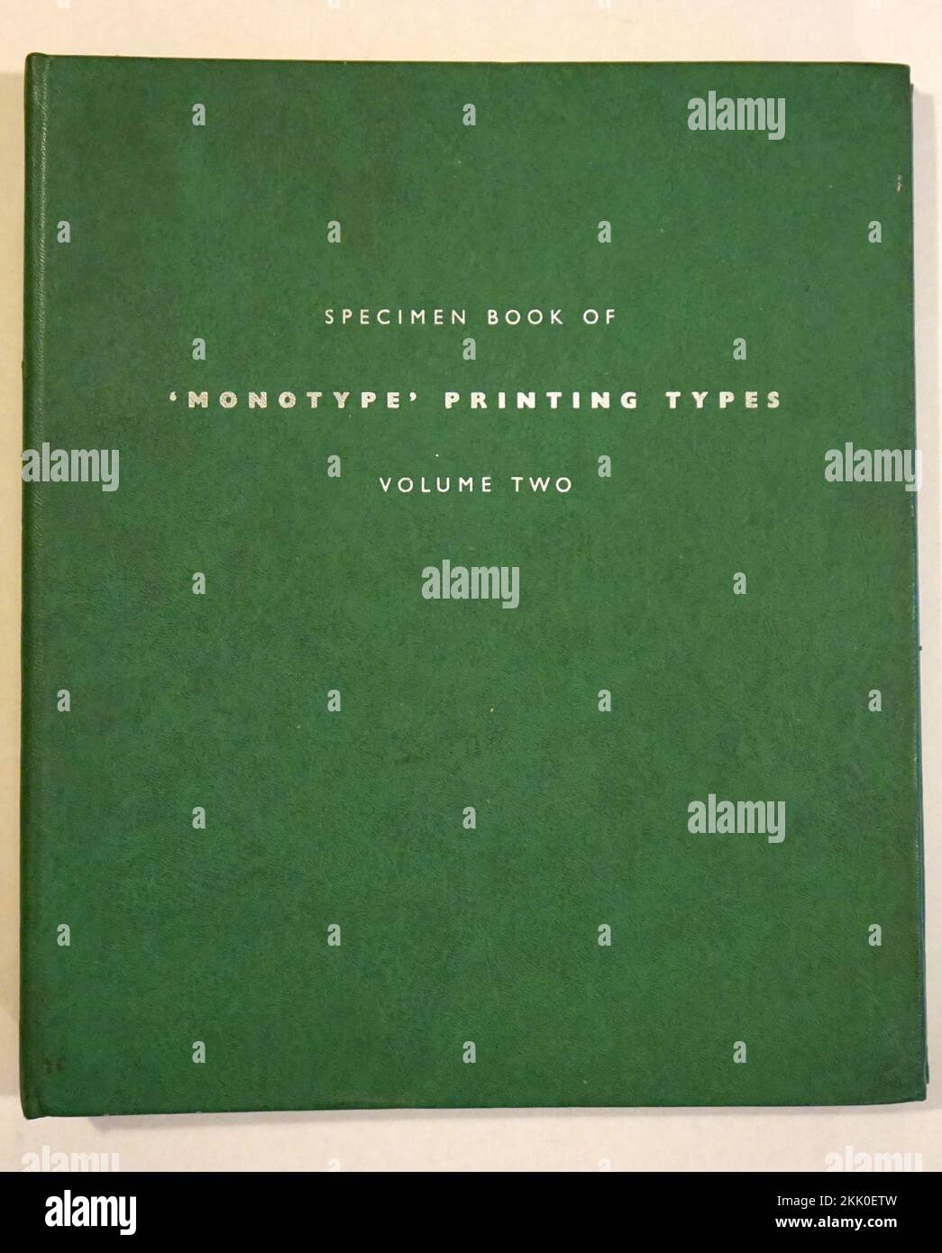 There is something very reassuring about these old typography specimen ...