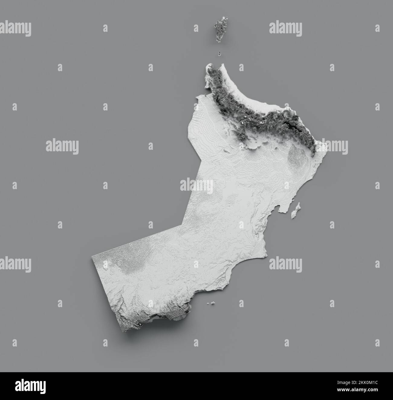 The Oman Map Flag Shaded relief Color Height map on white background ... The Oman Map Flag Shaded relief Color Height map on white background ...
