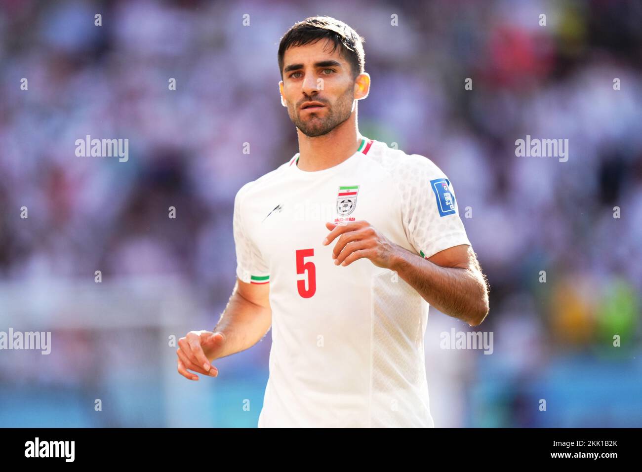 Al Rayyan, Qatar. 25th Nov, 2022. MOHAMMADI Milad of Iran during the ...