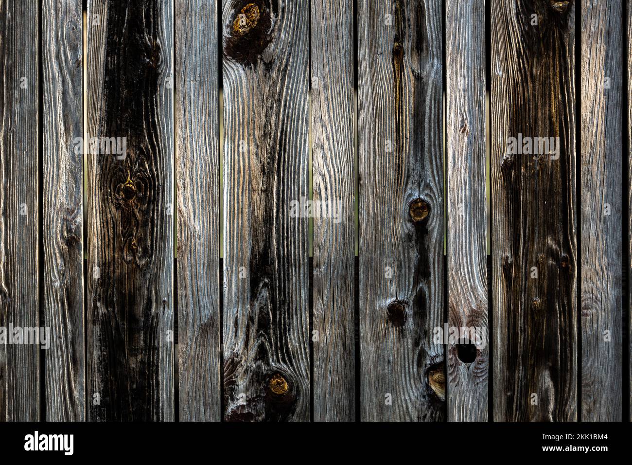 Grayed Boards On Side of Old Barn in Great Smoky Mountains National ...