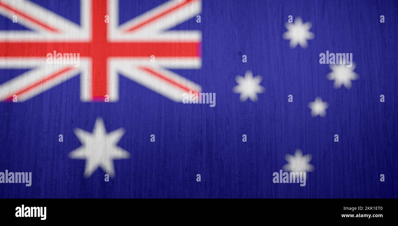 australian flag texture as background Stock Photo - Alamy