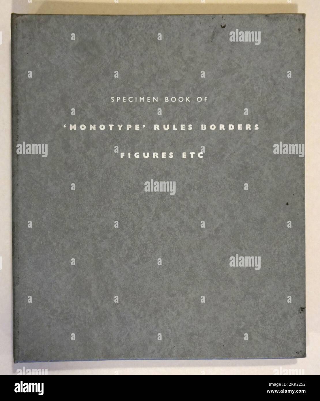 There is something very reassuring about these old typography specimen ...
