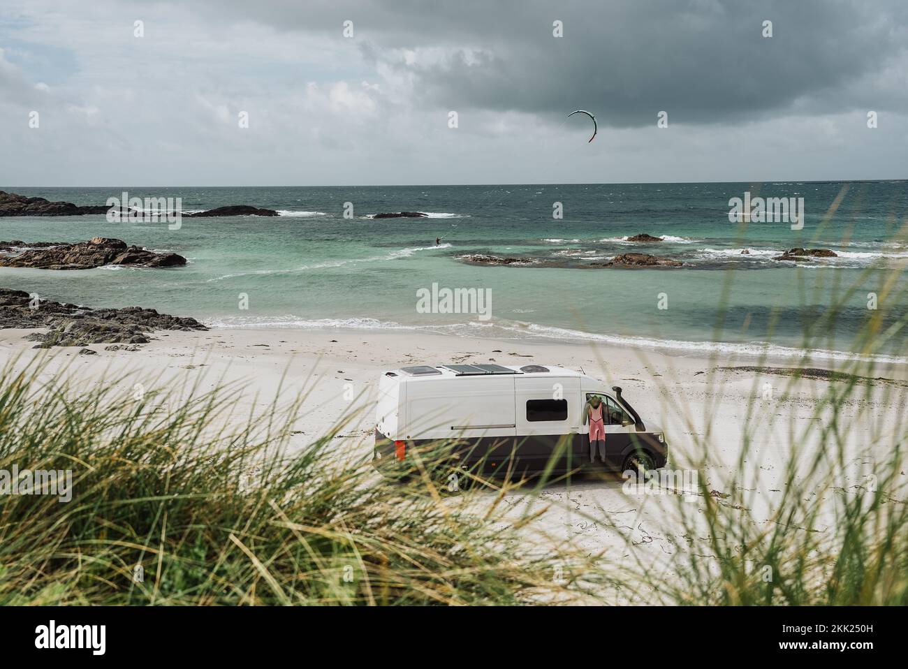 Tiree beach coastline scotland hi-res stock photography and images - Alamy