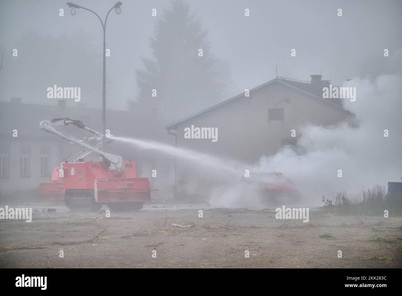 A field demonstration of the use of existing robots for work in extreme ...