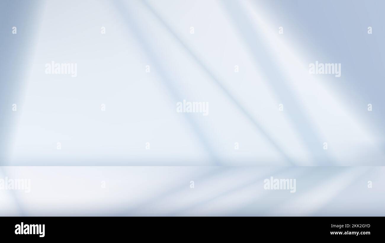 Abstract white empty studio room background minimal wall scene with ...