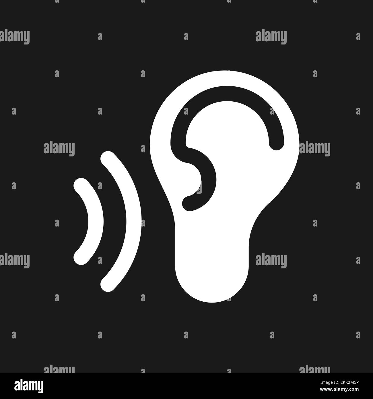 Listen sign language Stock Vector Images - Alamy
