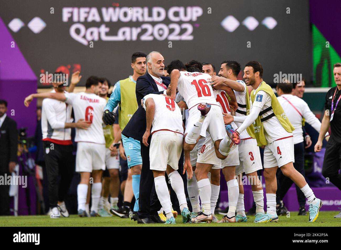Doha, Qatar. 25th Nov, 2022. DOHA, QATAR - NOVEMBER 25: after the Group ...
