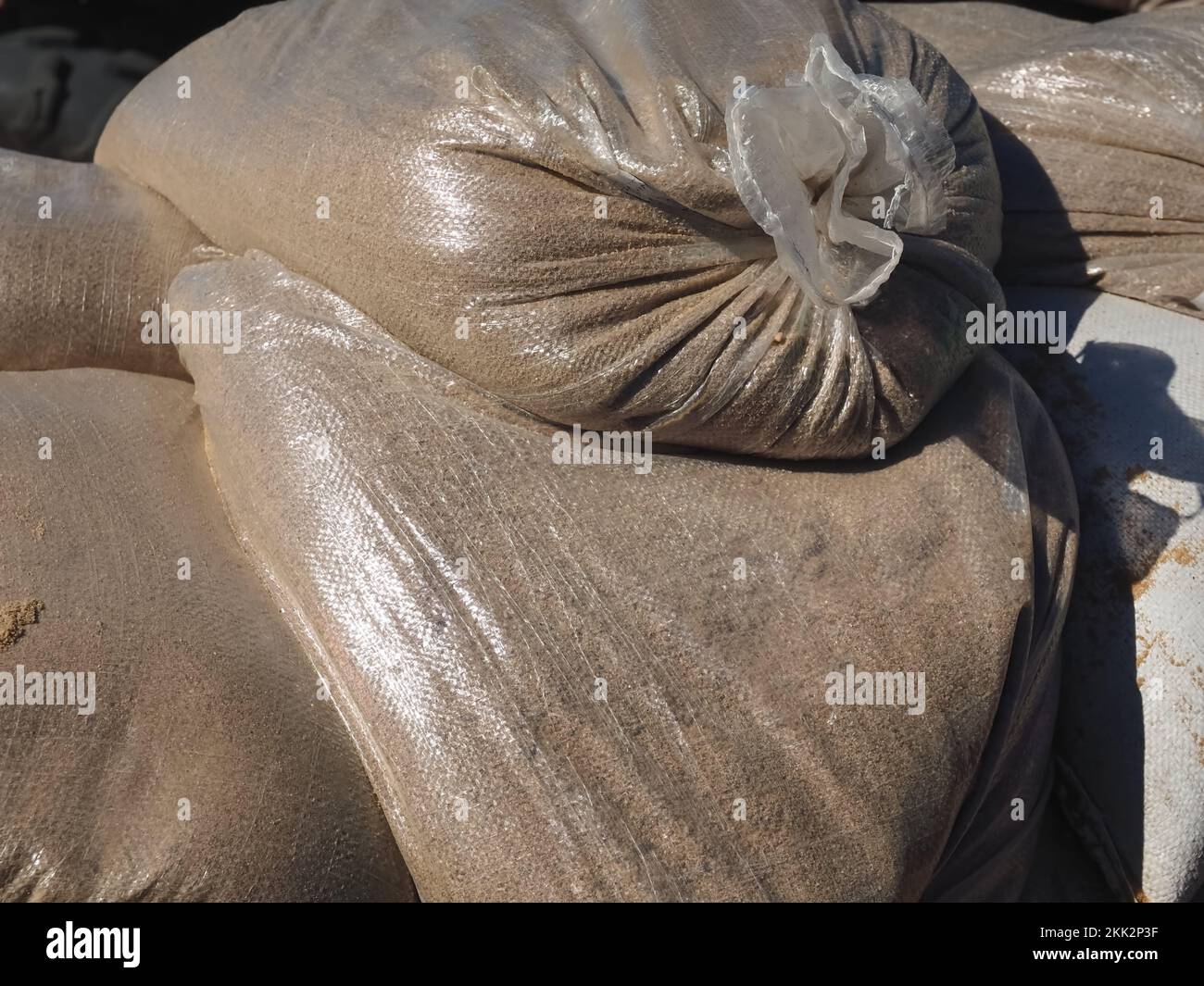 Sandbag wall hi-res stock photography and images - Alamy