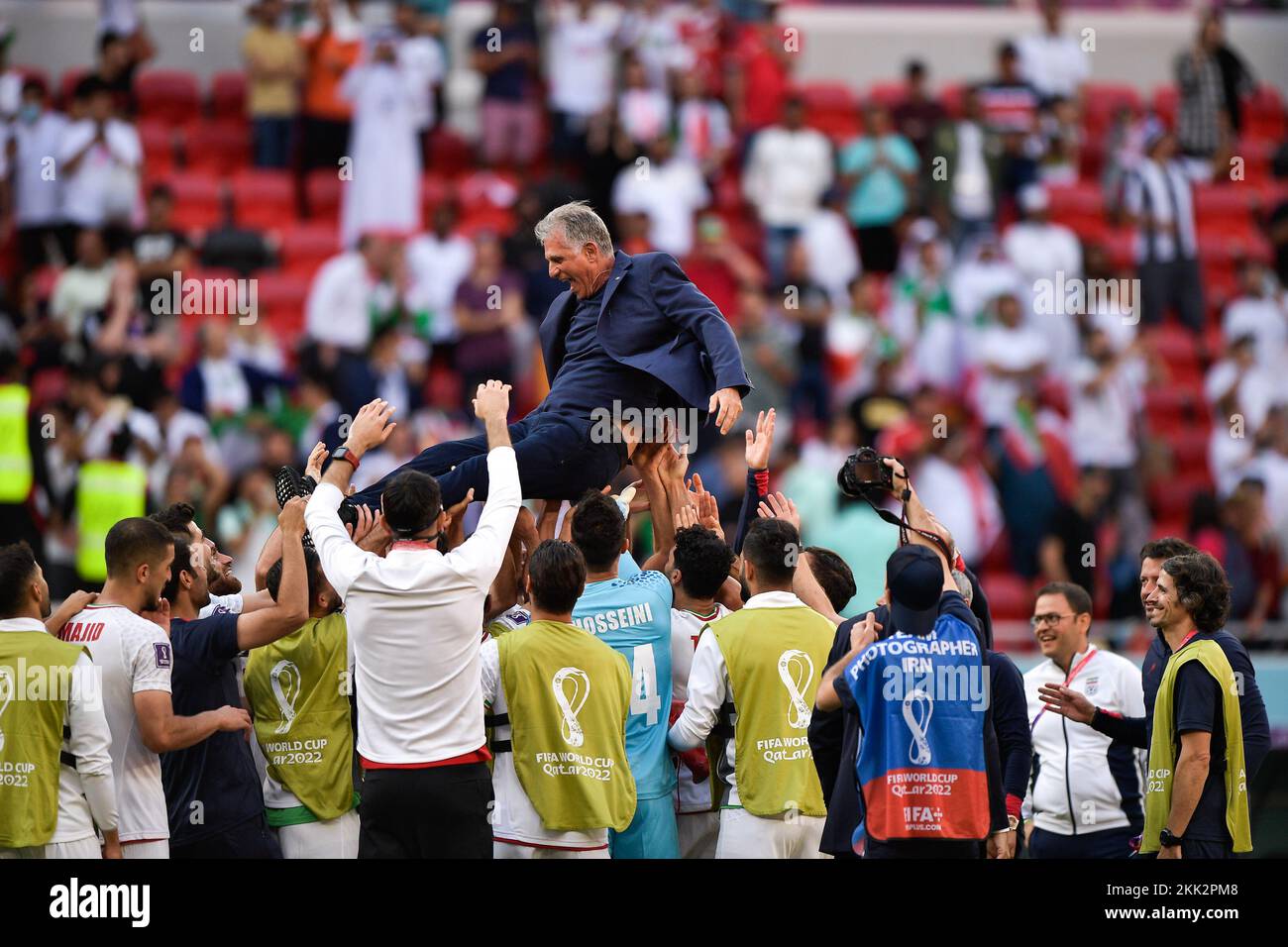 Doha, Qatar. 25th Nov, 2022. DOHA, QATAR - NOVEMBER 25: Carlos Queiroz ...