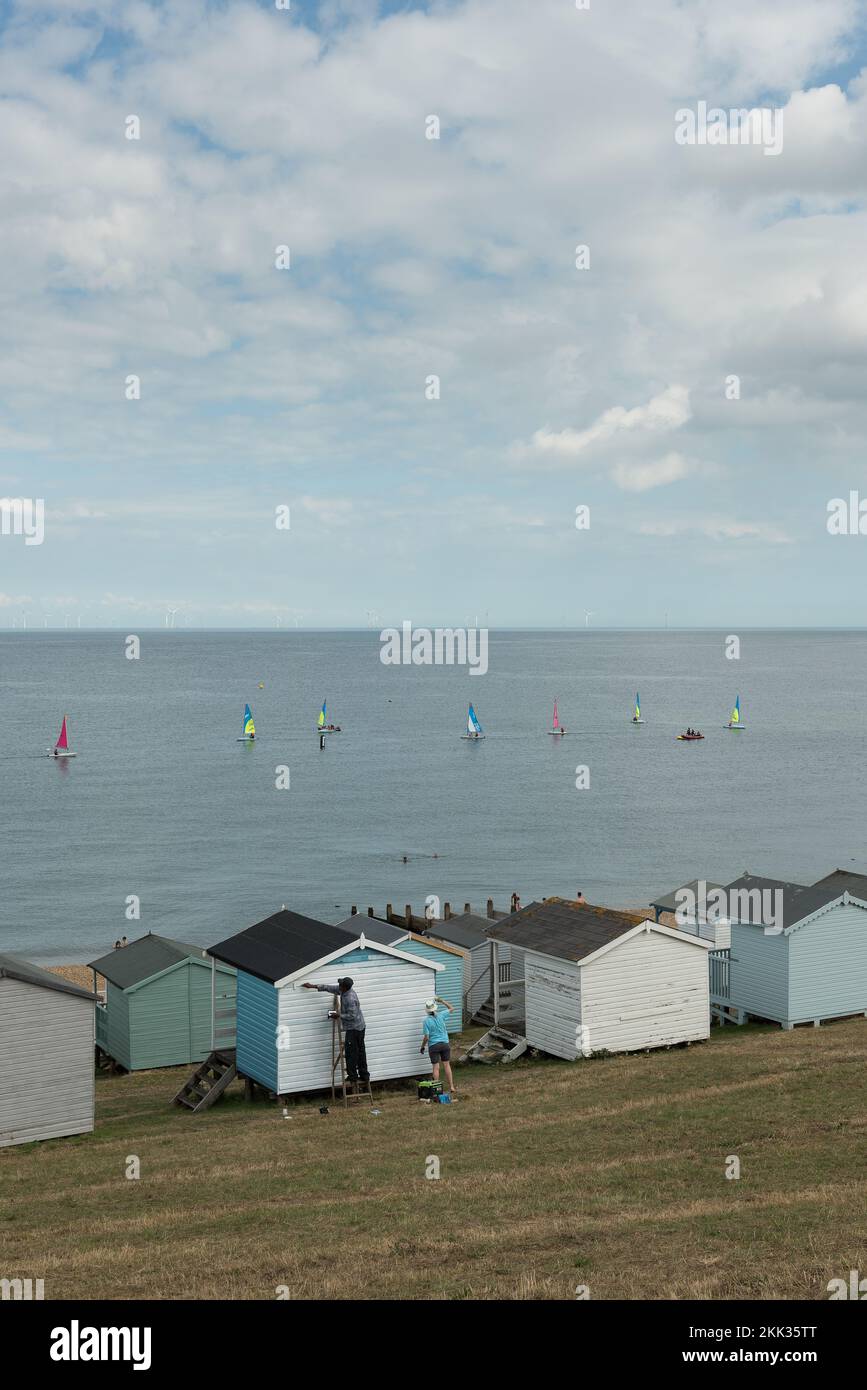 Man taking off paint hi-res stock photography and images - Alamy