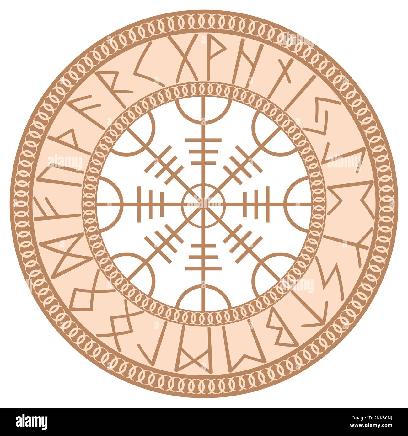 Helm of Awe or Helm of Terror. Norse mythology. Icelandic magical stave ... Helm of Awe or Helm of Terror. Norse mythology. Icelandic magical stave ...