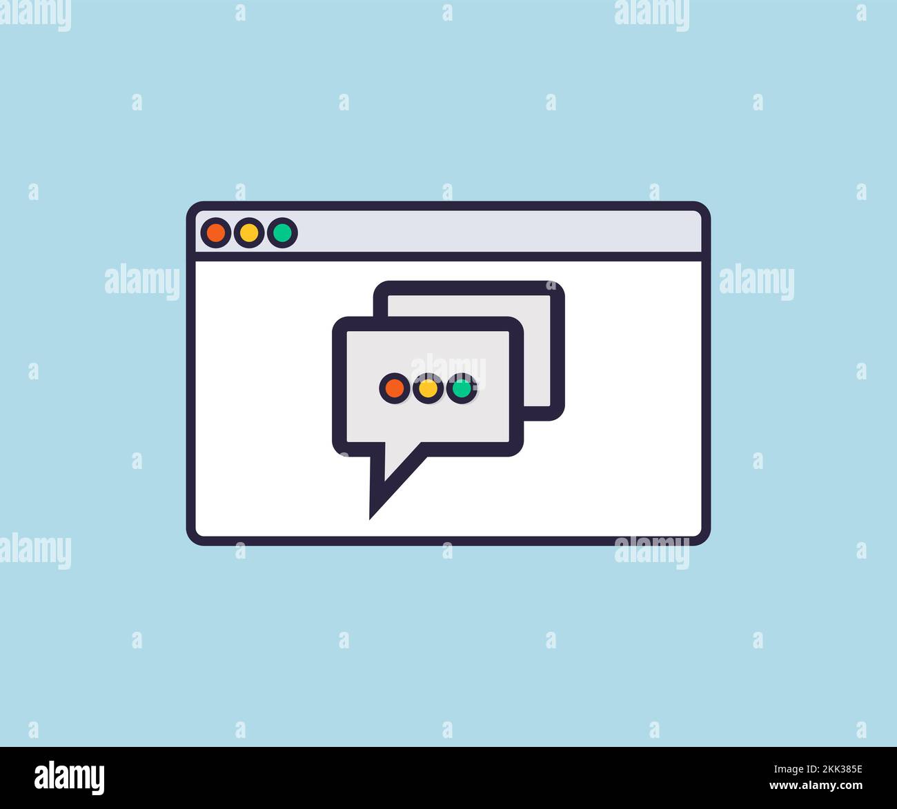 Adviser typing Stock Vector Images - Alamy