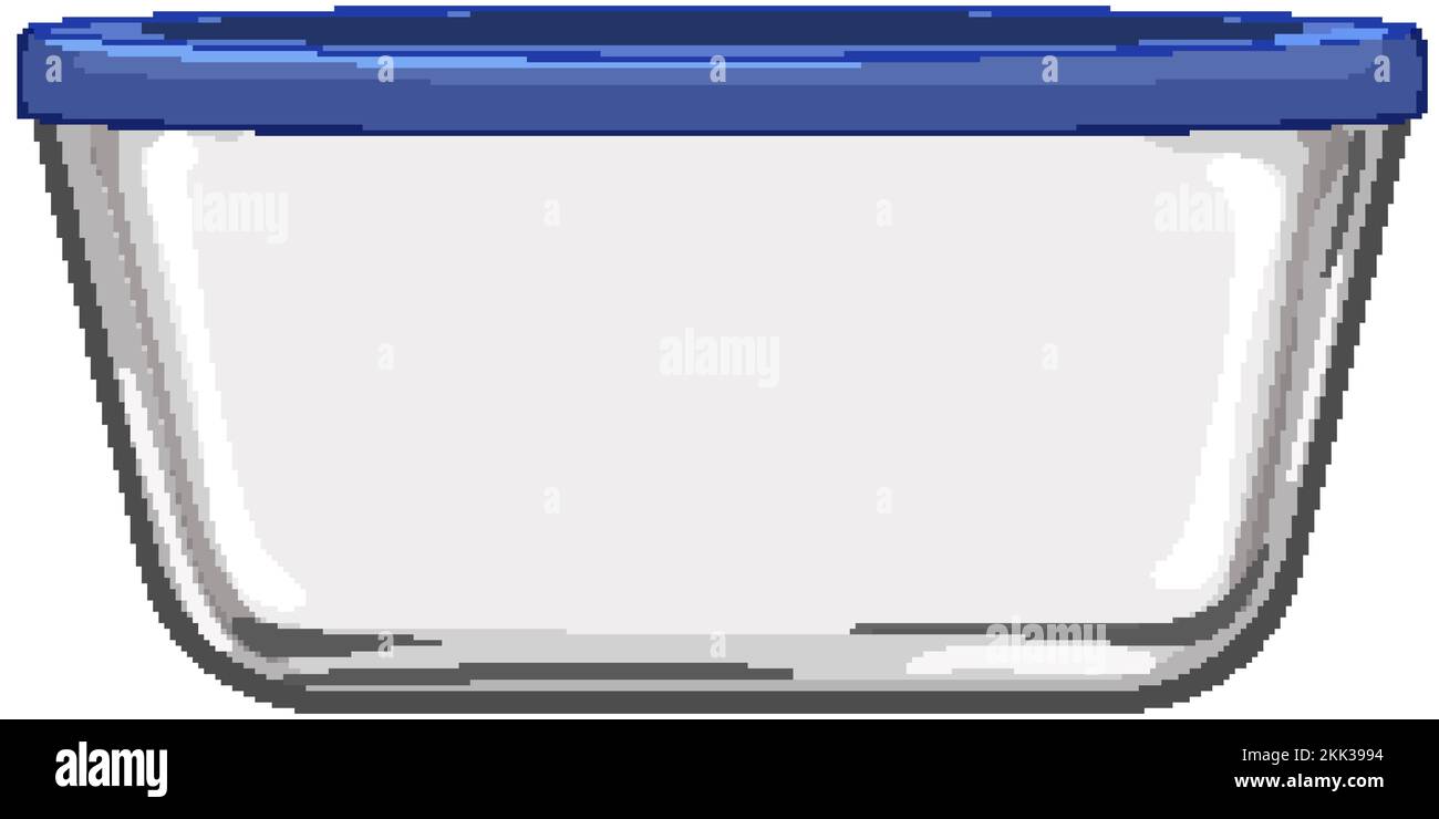 storage glass container cartoon vector illustration Stock Vector Image ...