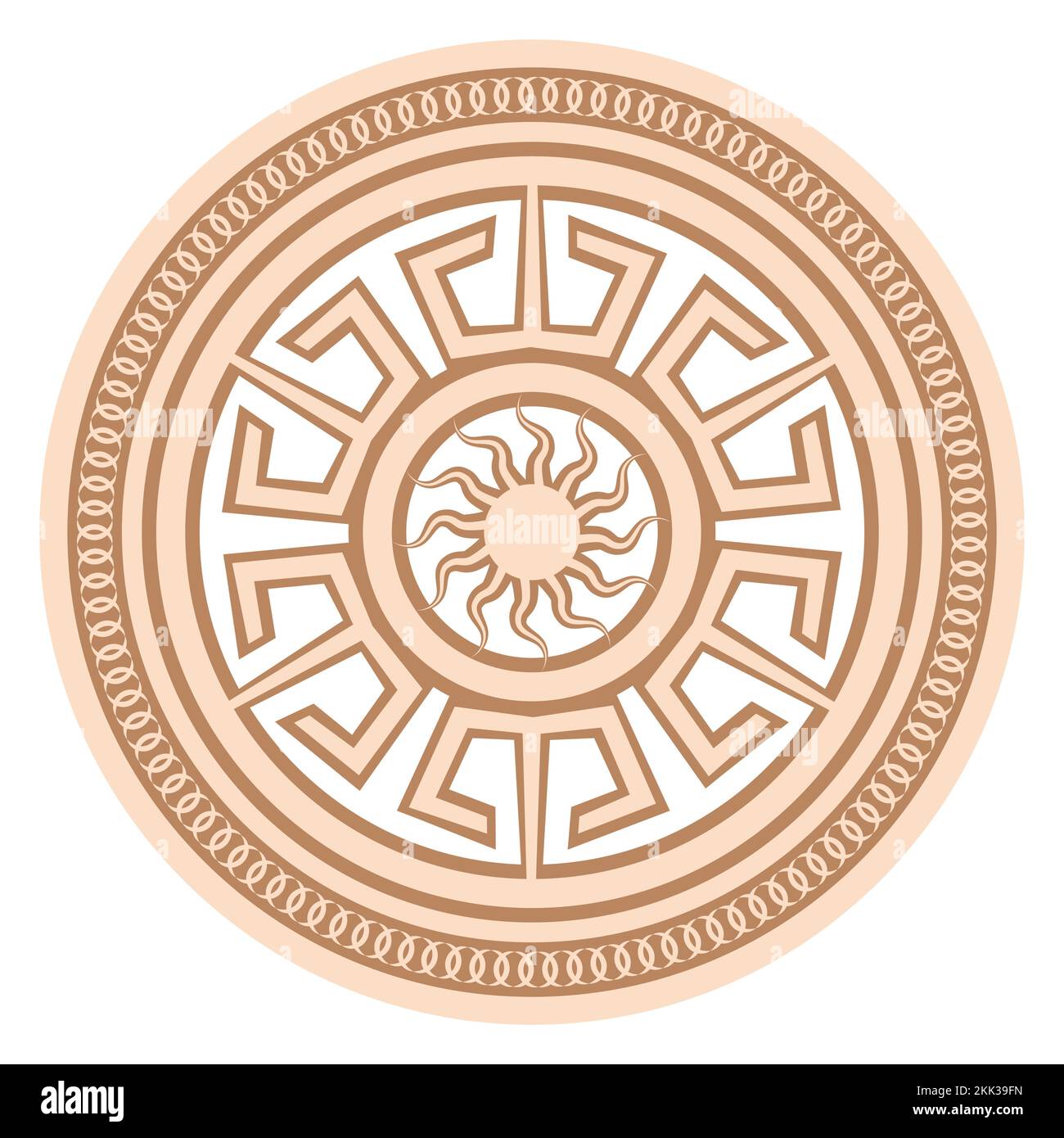 Yarylo, an ancient Slavic symbol, decorated with Scandinavian patterns ...