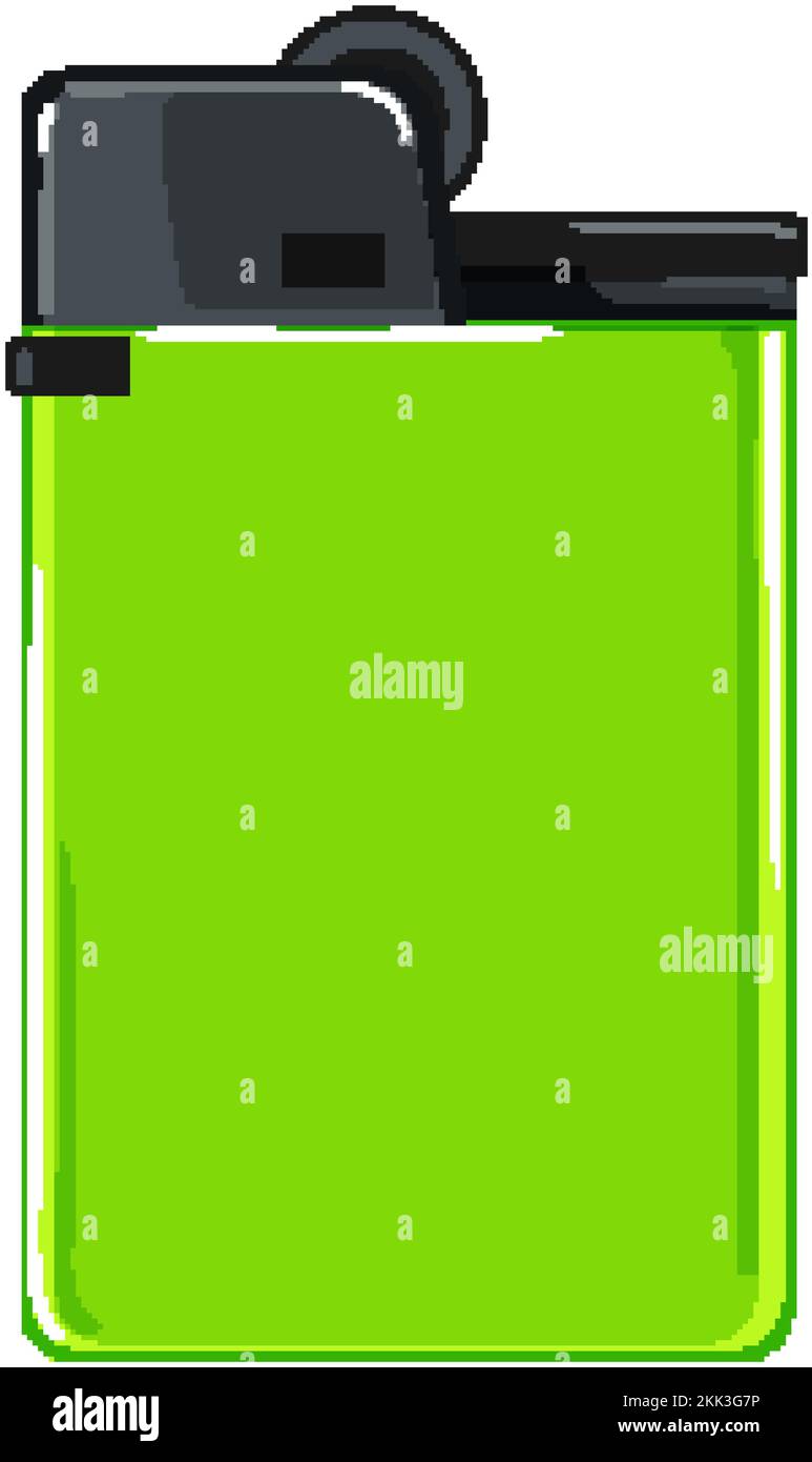 gas lighter fire cartoon vector illustration Stock Vector Image & Art ...