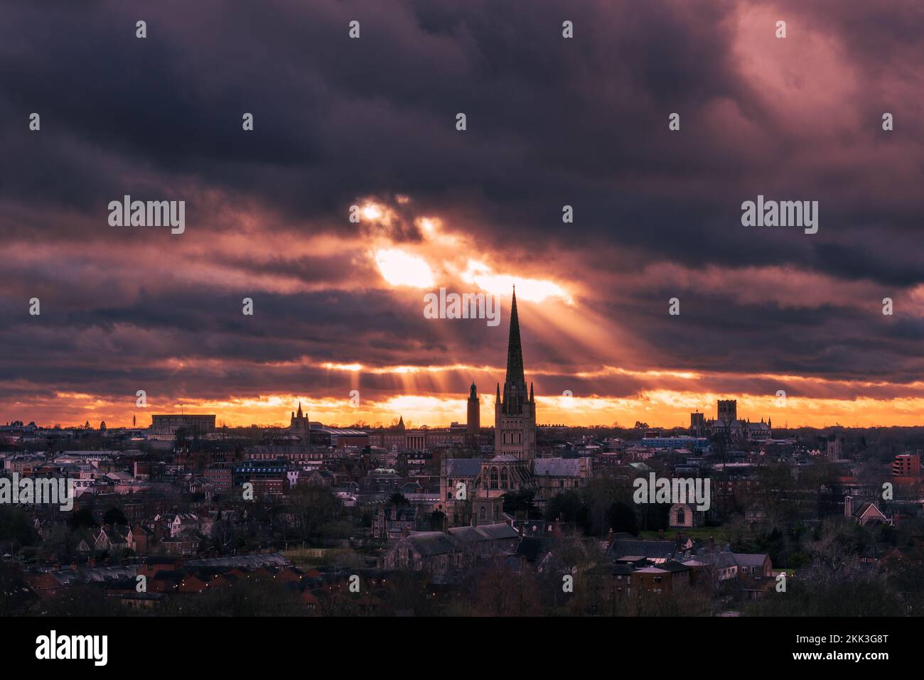 Norwich skyline hi-res stock photography and images - Alamy