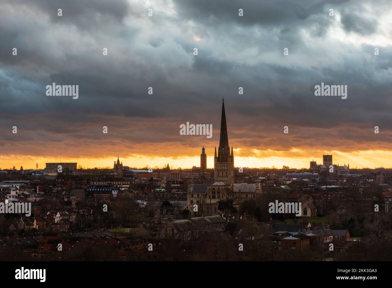 Norwich skyline hi-res stock photography and images - Alamy