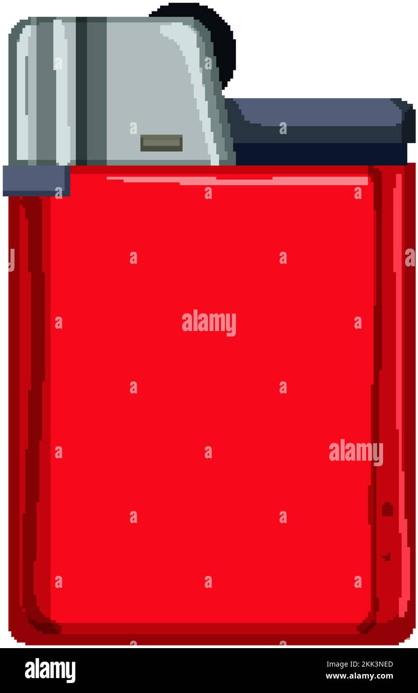 light lighter fire cartoon vector illustration Stock Vector Image & Art ...