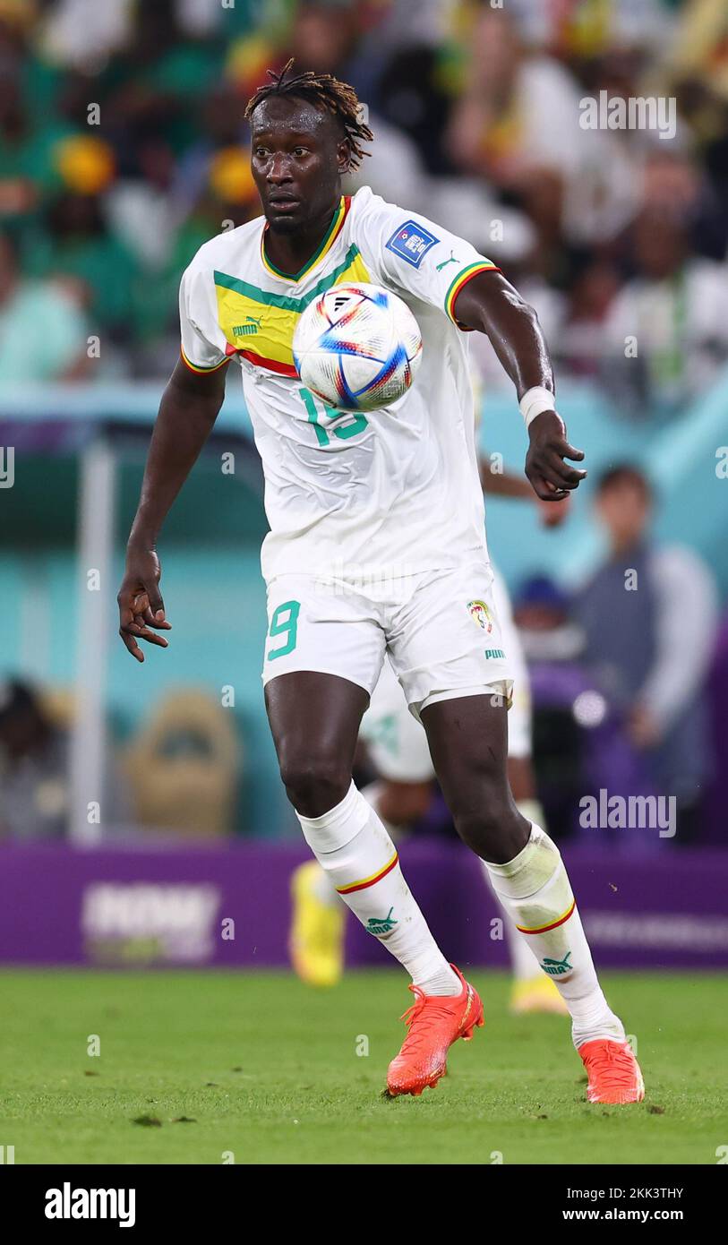 Doha, Qatar, 25th November 2022. Famara Diedhiou of Senegal during the ...