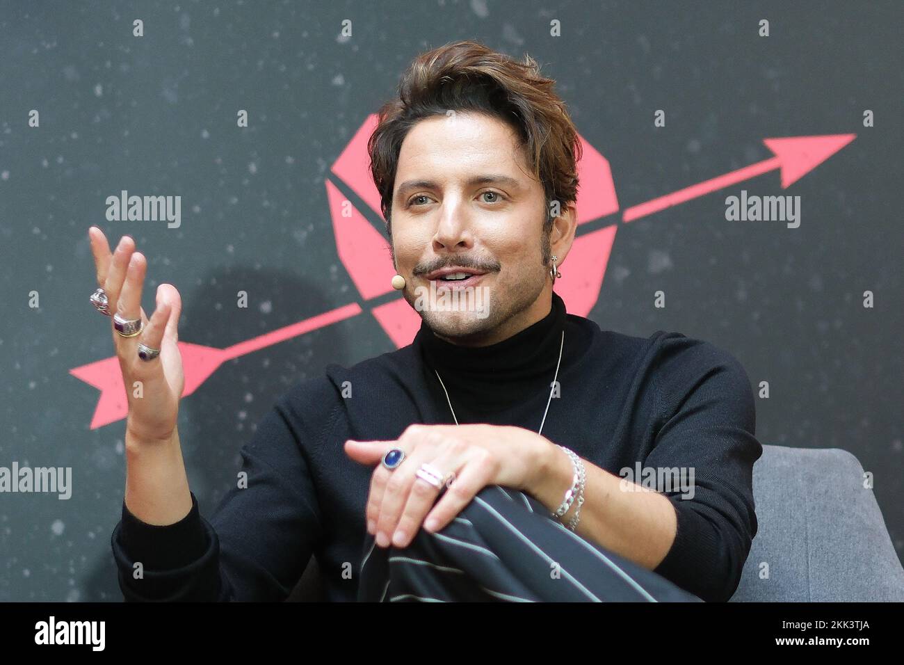 Madrid, Spain. 25th Nov, 2022. Singer Manuel Carrasco seen during the ...