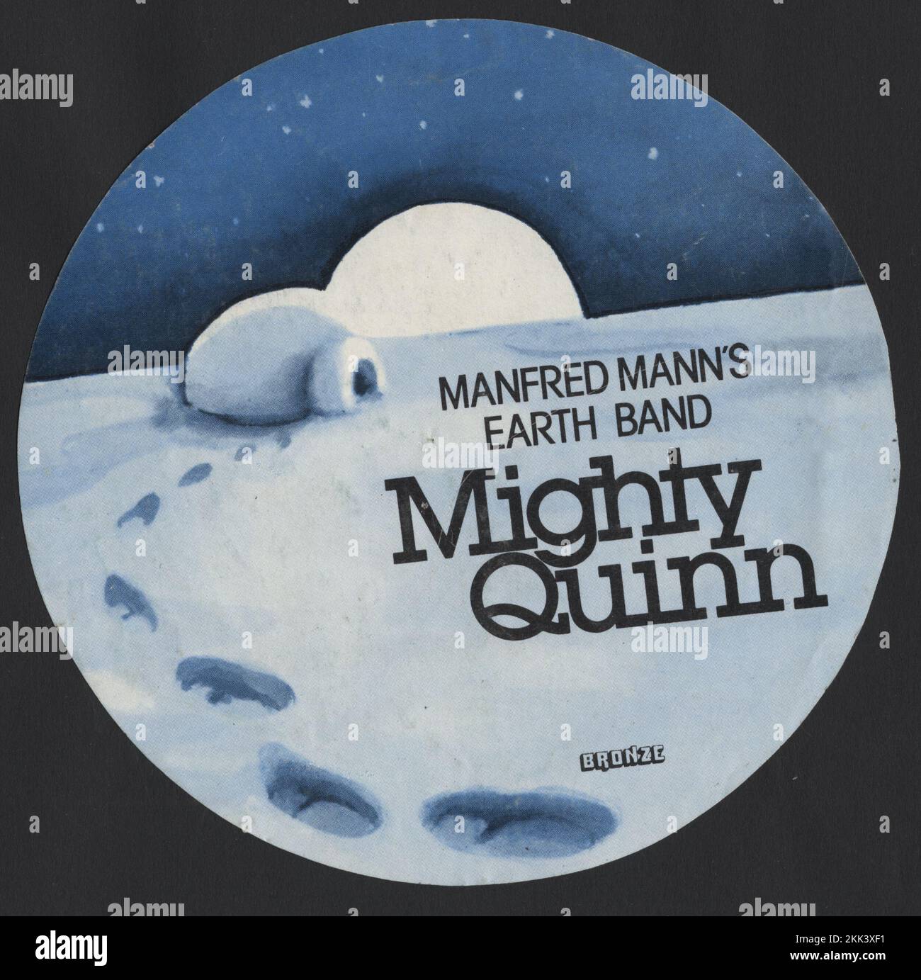 Manfred Mann s Earth Band Mighty Quinn Promo Sticker From Bronze manfred-mann-s-earth-band-mighty-quinn-promo-sticker-from-bronze