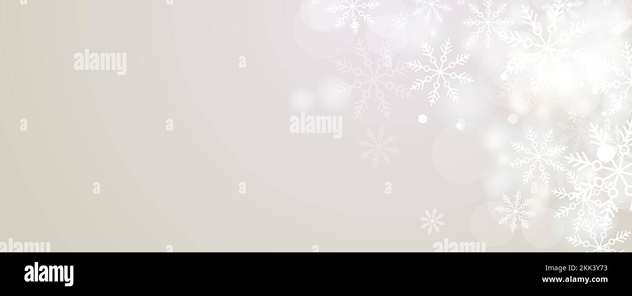 winter snowflakes shape - snow design element - christmas snowfall ...