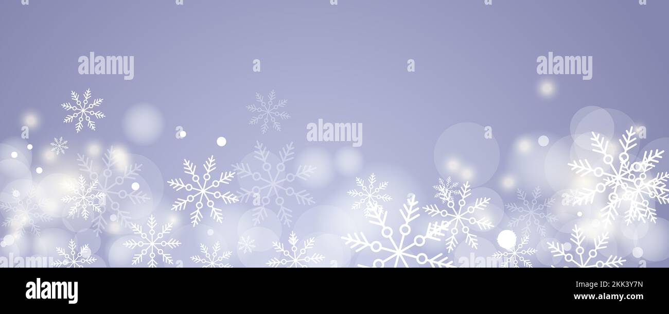 winter snowflakes shape - snow design element - christmas snowfall ...