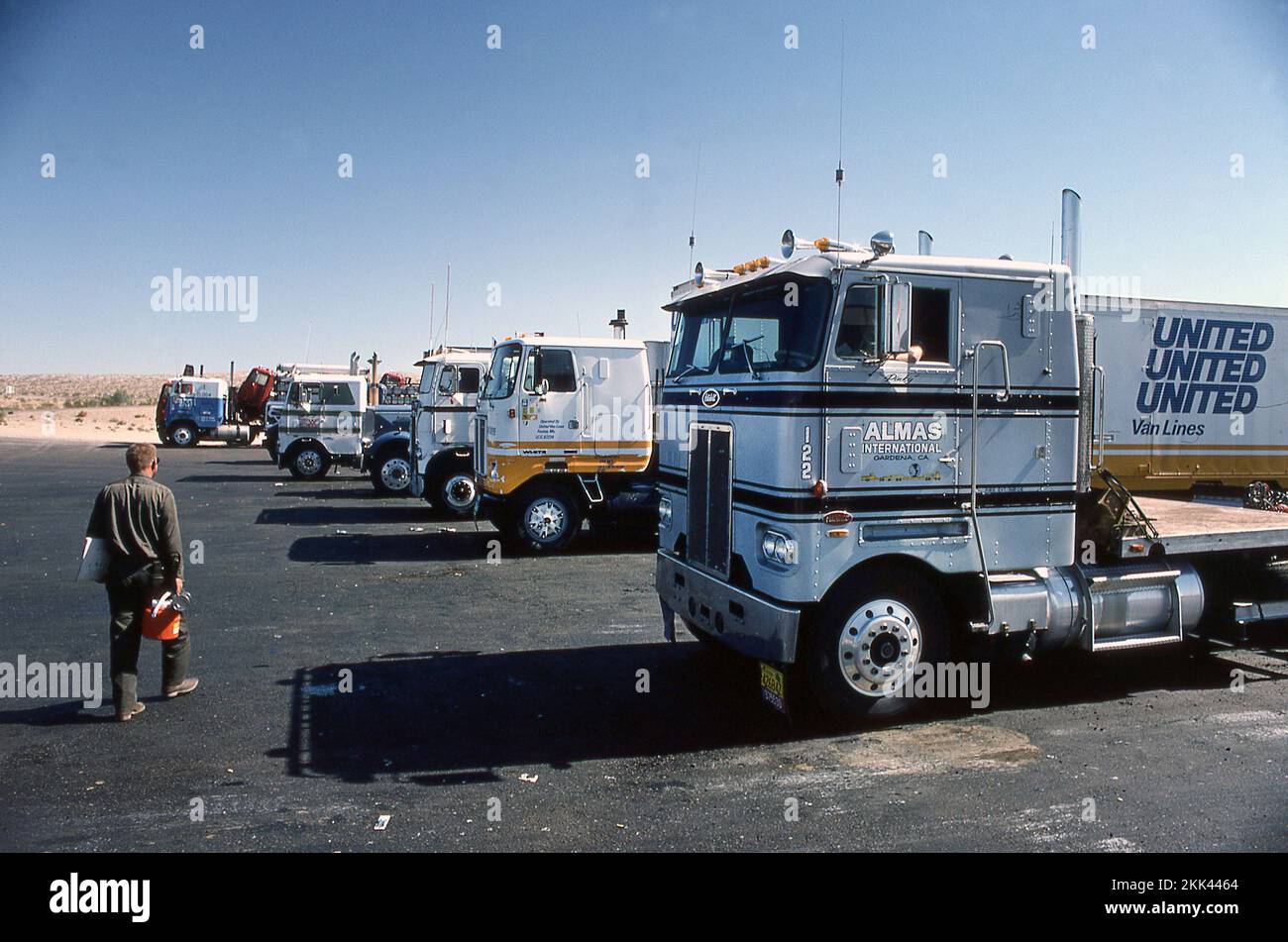 Classic peterbuilt cab over truck hi-res stock photography and images ...