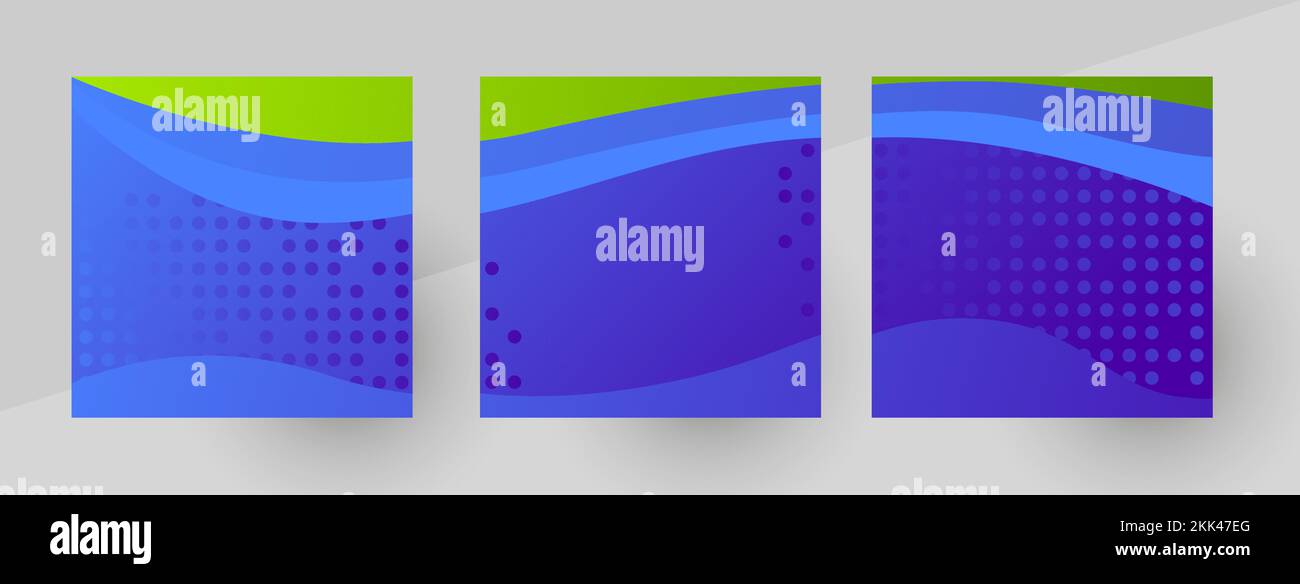 Background for social media carousel banner. Abstract vector ...