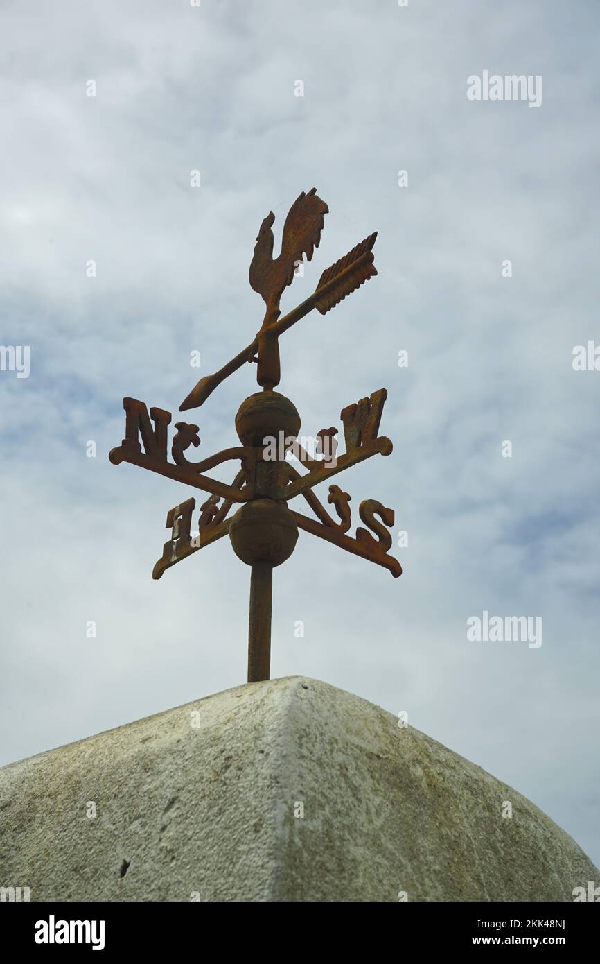 Weather vane on rooftop hi-res stock photography and images - Alamy
