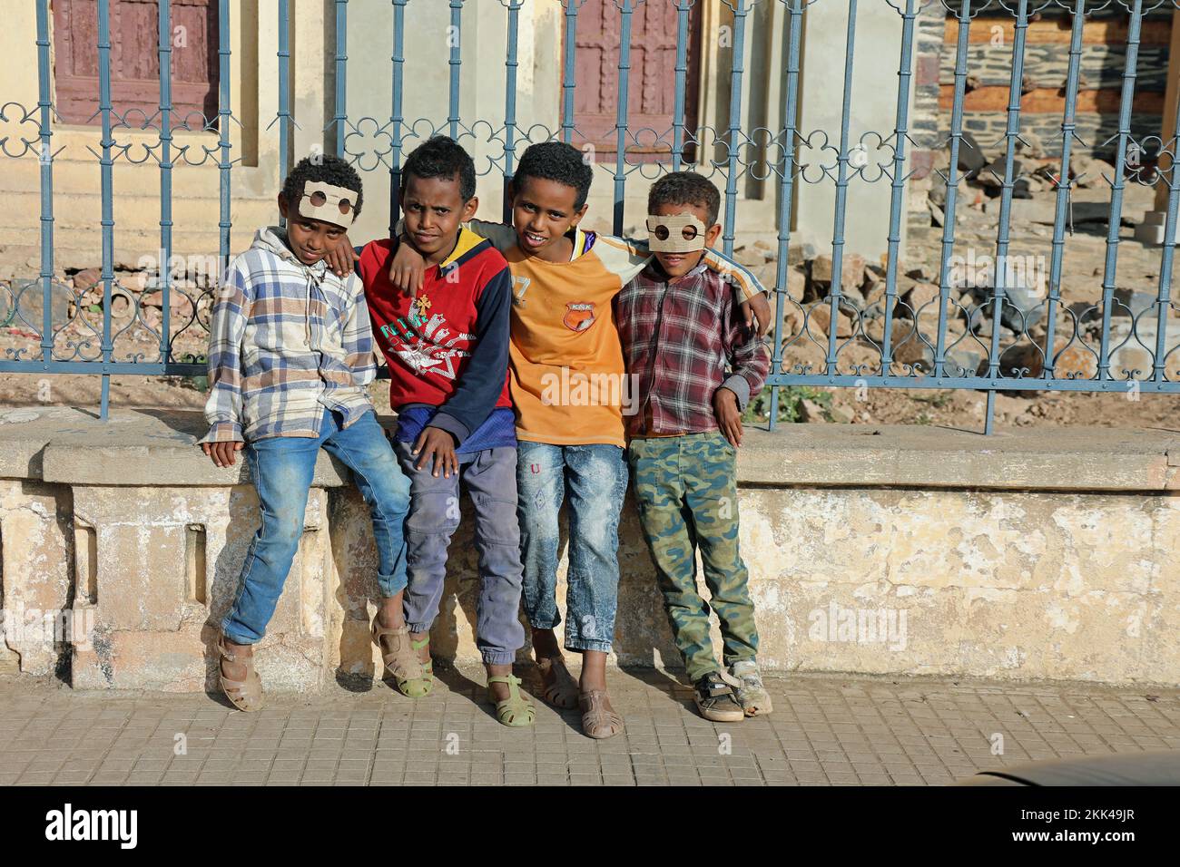 Children in Eritrea Stock Photo - Alamy