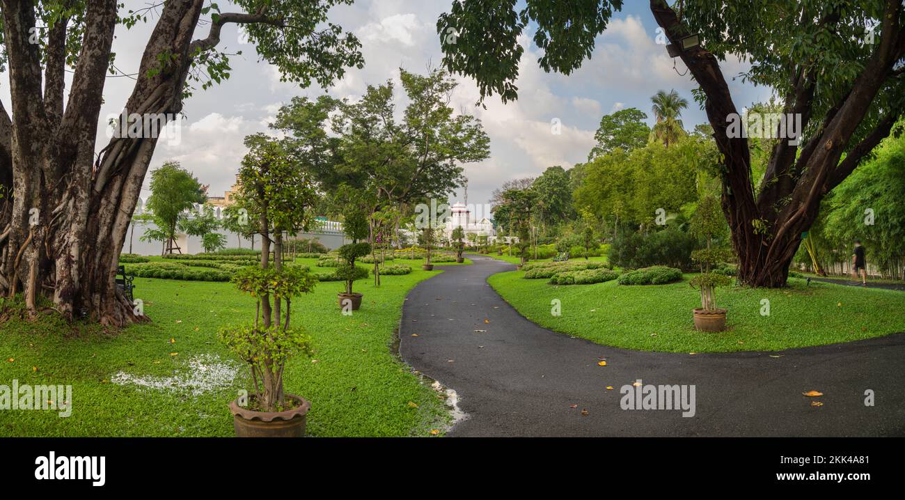 Beautiful Mahakan Fort park in Bangkok. Thailand Stock Photo - Alamy