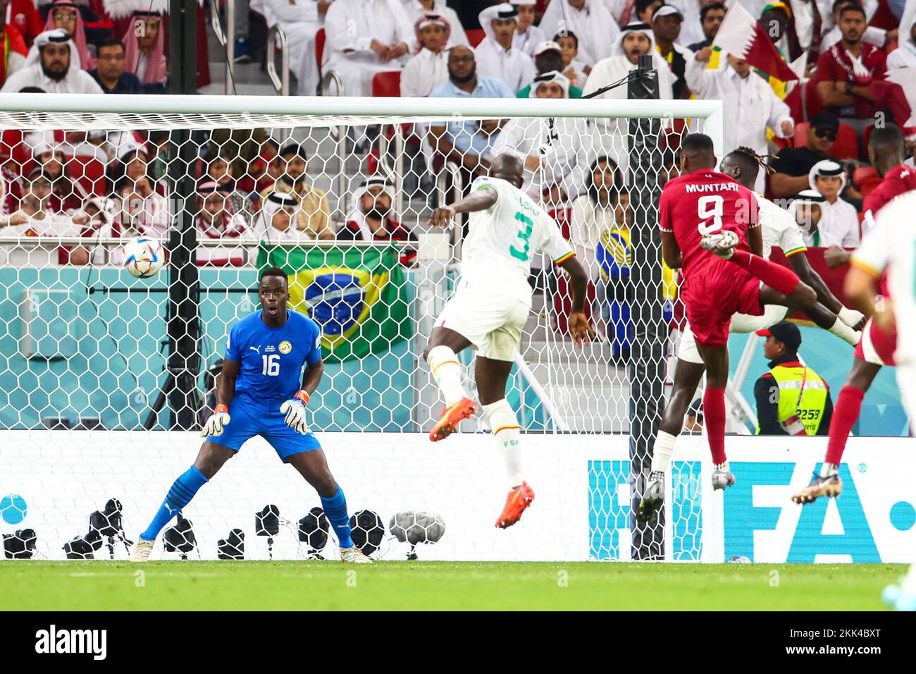 Doha, football, FIFA World Cup 2022, Qatar. 25th Nov, 2022. vs Senegal ...