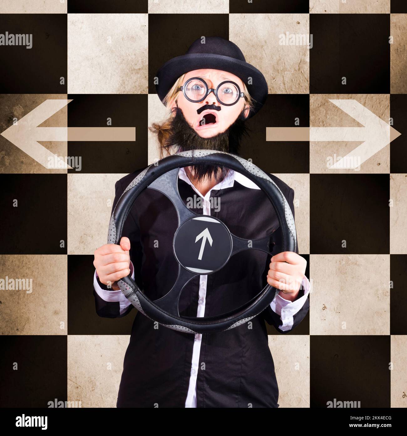 Dividing paths hi-res stock photography and images - Alamy