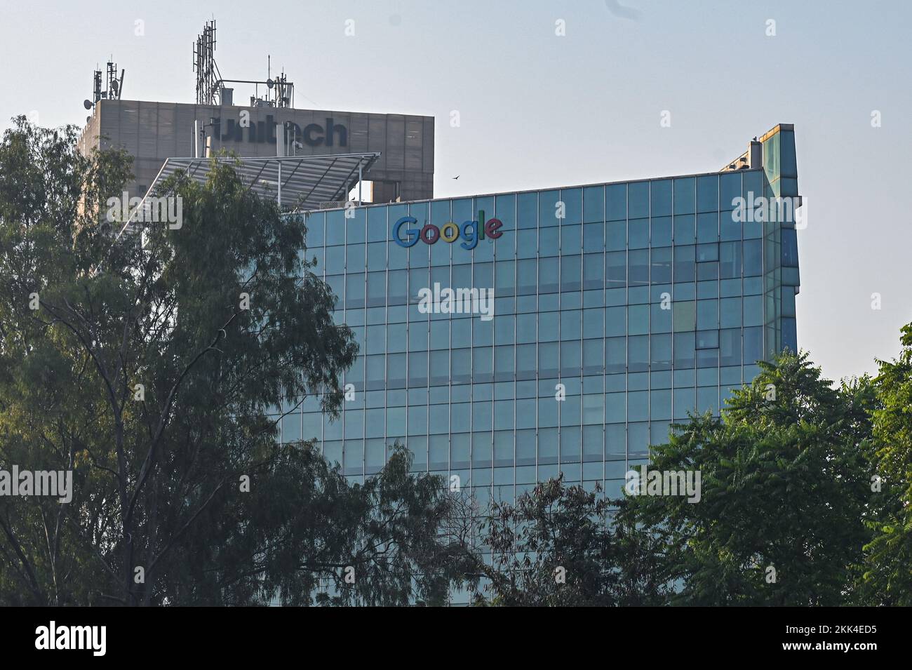 Gurugram, Haryana, India. 25th Nov, 2022. A office building of Google ...