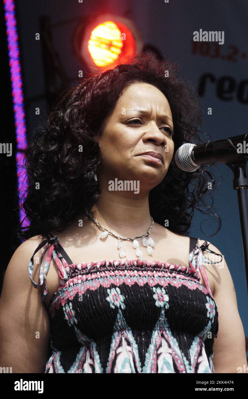 ROWETTA, CONCERT, 2005: Rowetta at Red Dragon Party In The Park in ...