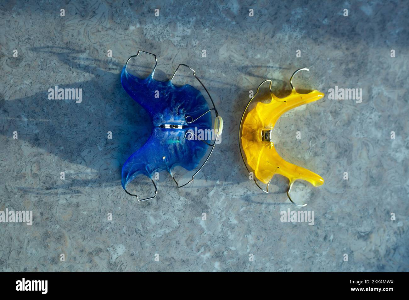 Dental plates for bite correction and dental treatment. Removable ...