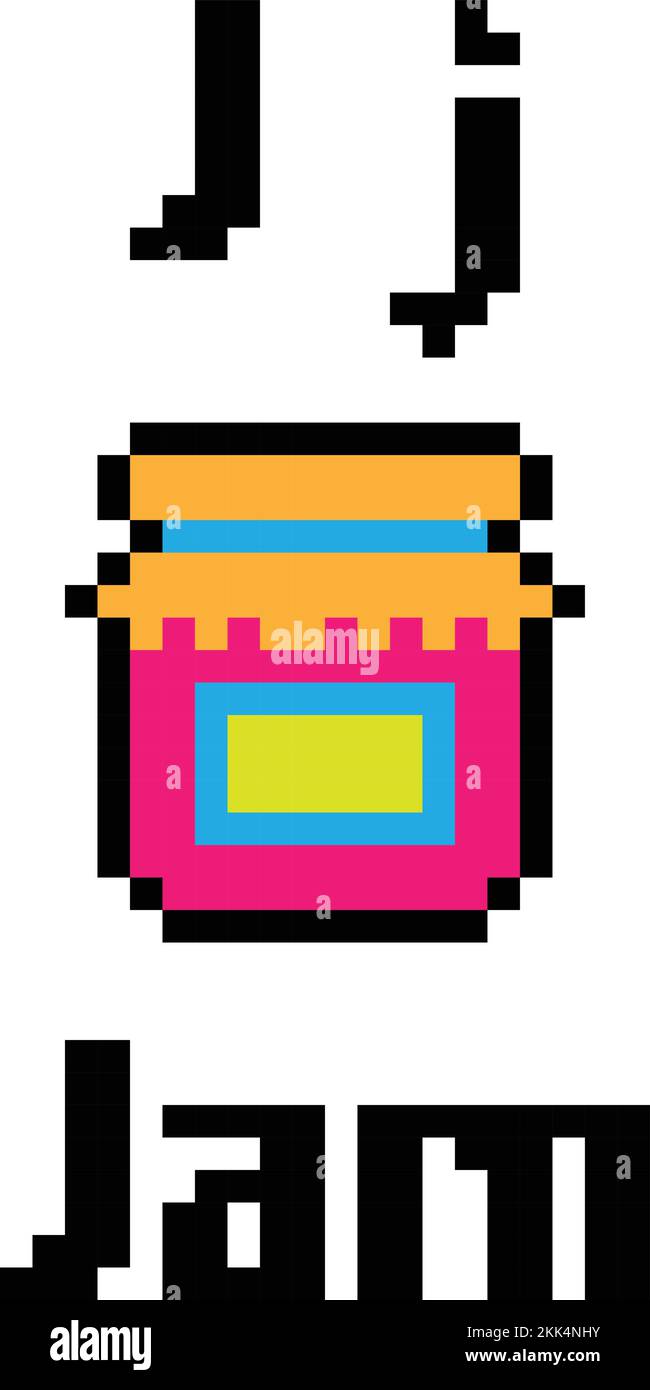 Jam alphabet hi-res stock photography and images - Alamy