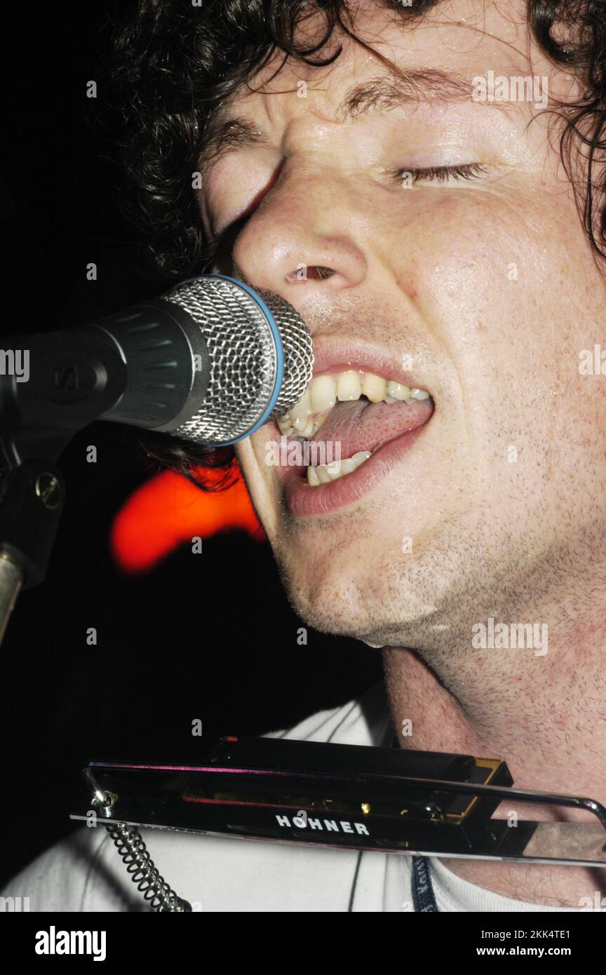 HOWIE PAYNE, YOUNG, THE STANDS, 2003: A young Howie Payne the singer ...