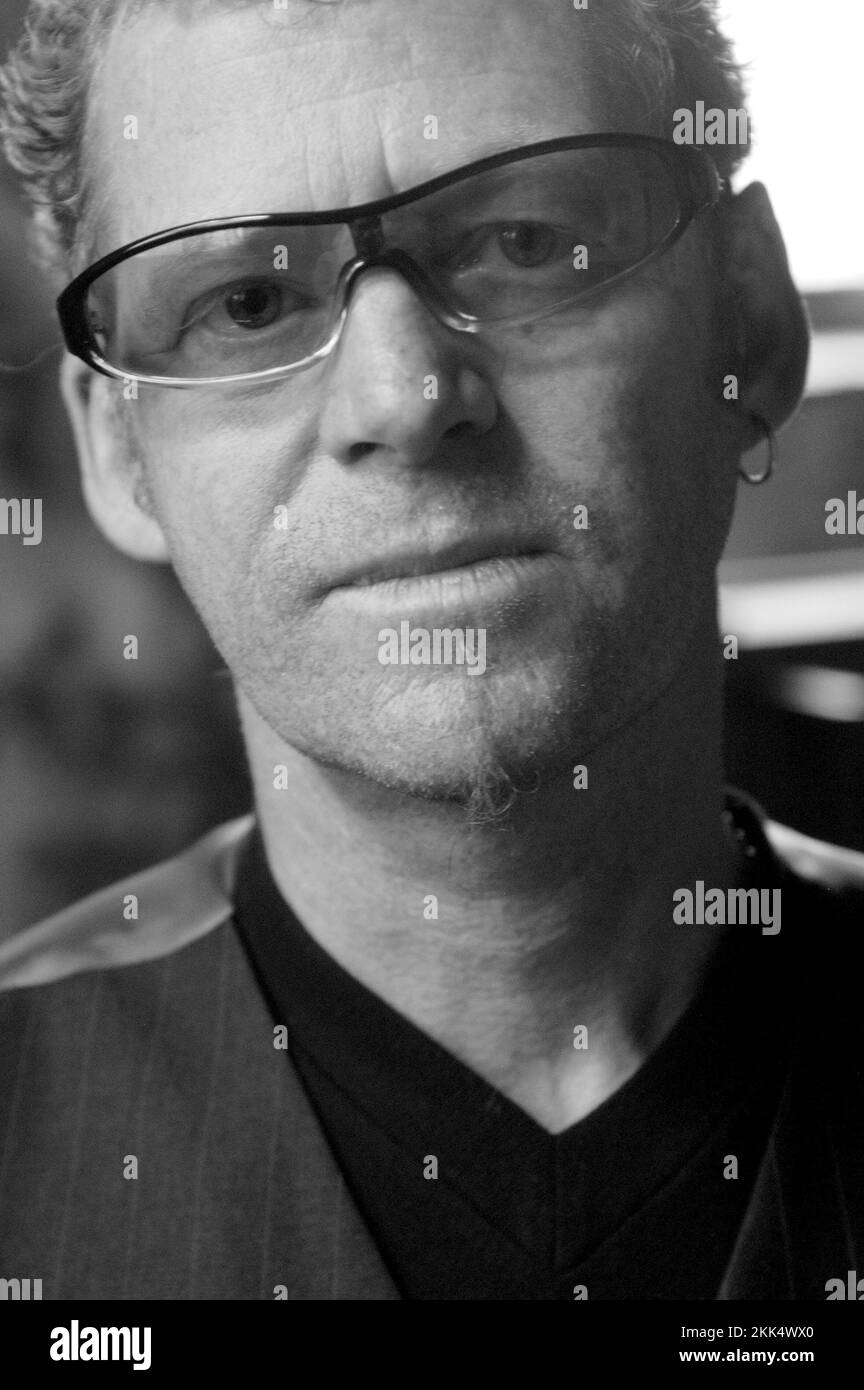 Brian Thomas from THE STORYS photographed in Glyn Corrwg on September ...