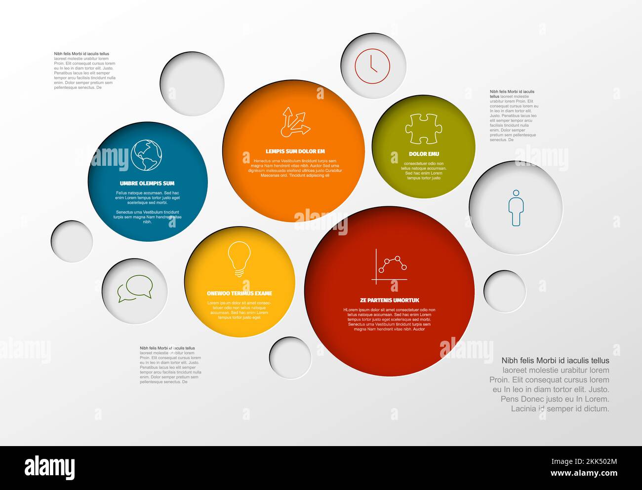 Thick circles Stock Vector Images - Alamy