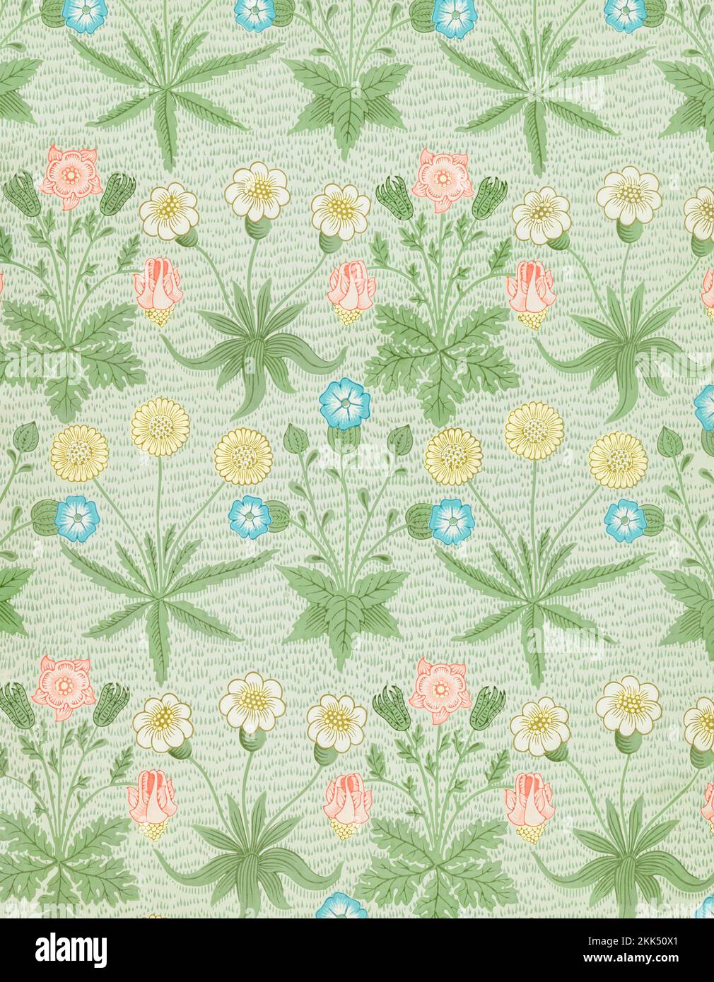Daisy pattern (1864) by William Morris Stock Photo - Alamy