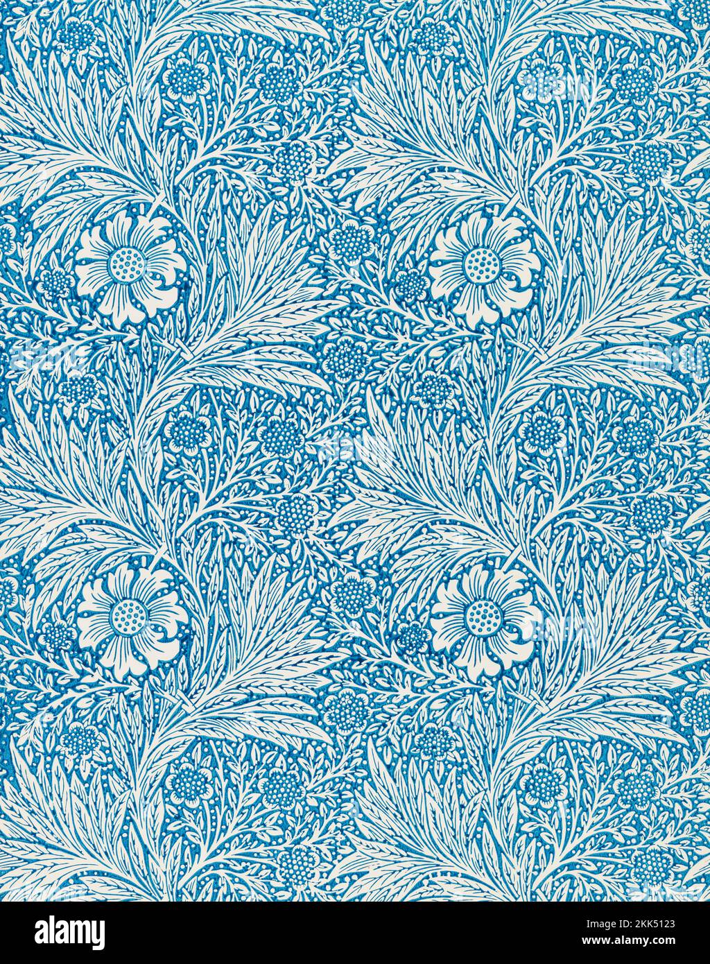 Marigold pattern (1875) by William Morris Stock Photo - Alamy