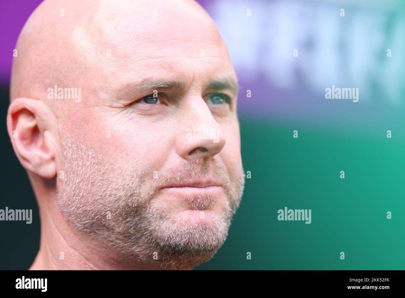 Al Rayyan, Qatar. 25th Nov, 2022. Rob Page head coach (WAL) Football ...