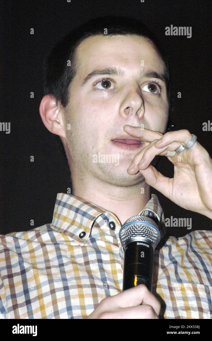 THE STREETS, MIKE SKINNER, YOUNG, 2003: A young Mike Skinner of The ...