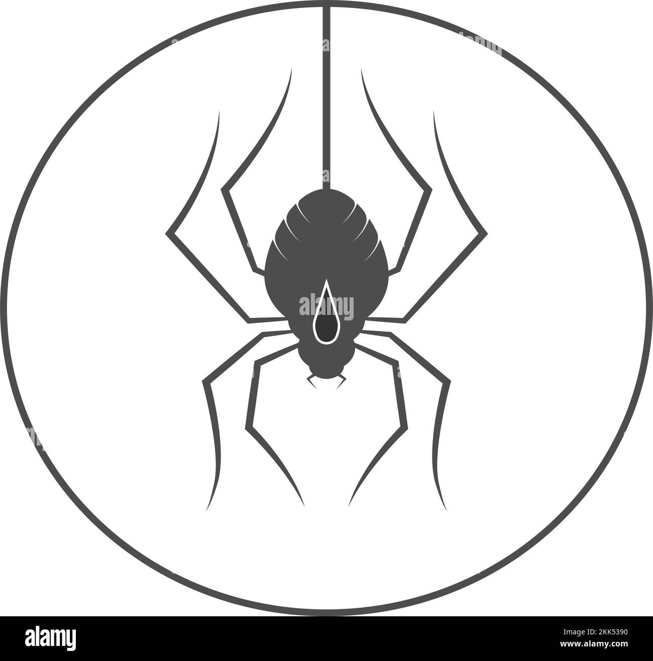 this is spider unique logo vector illustration Stock Vector Image & Art ...