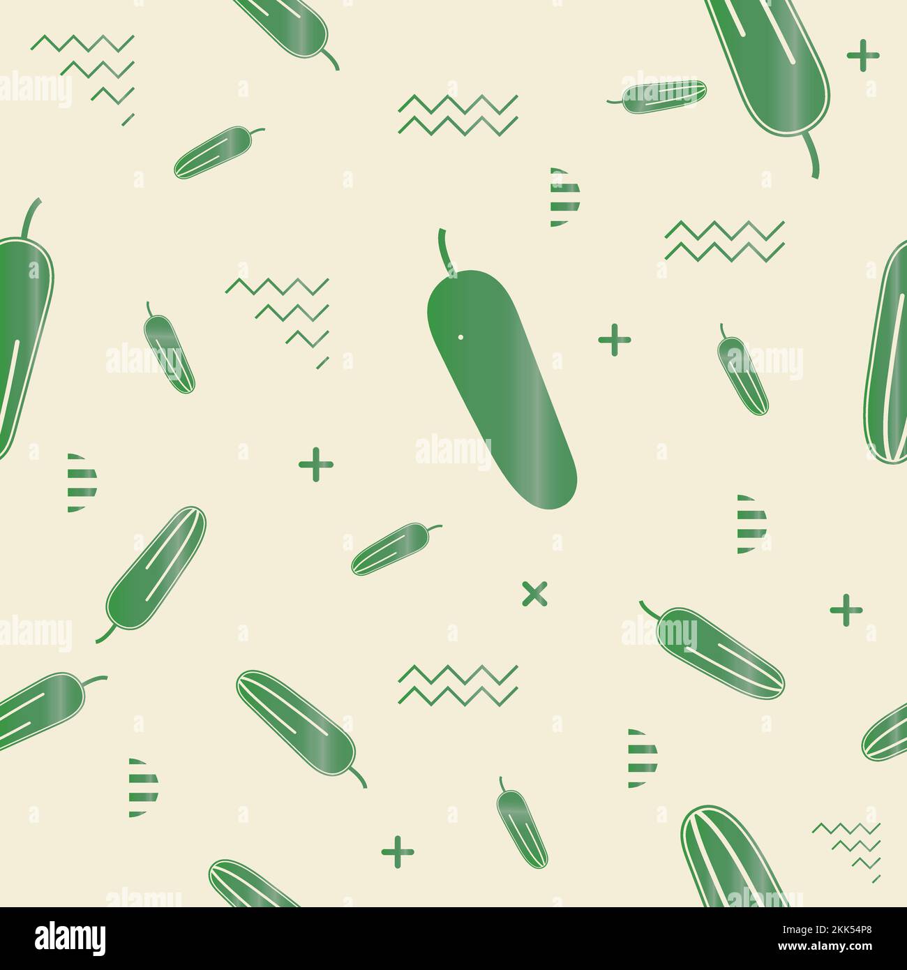 Vector cucumber hi-res stock photography and images - Alamy