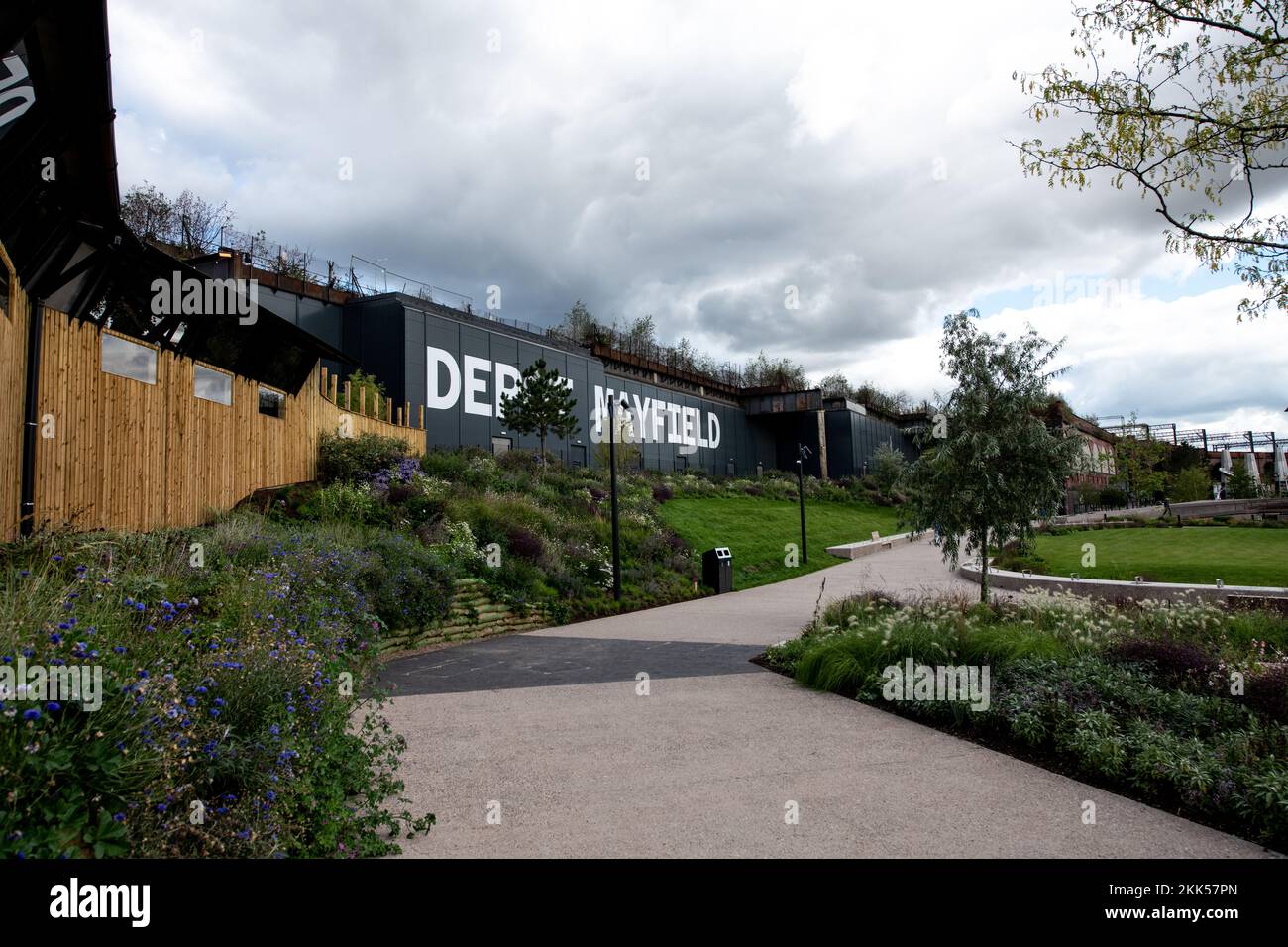 Mayfield Park, Manchester City Centre Stock Photo - Alamy